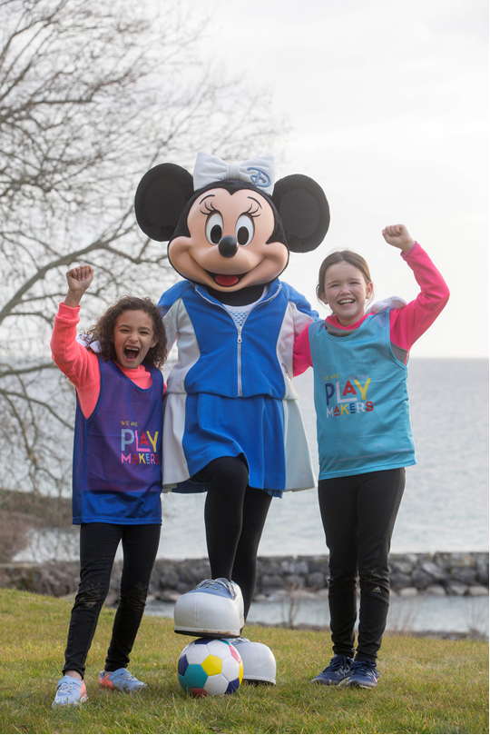 UEFA and Disney launch Incredible initiative to help more girls play ...
